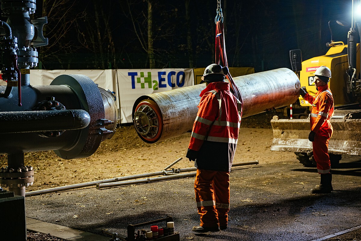 Leitungsumstellung: das Molchen - TH2ECO